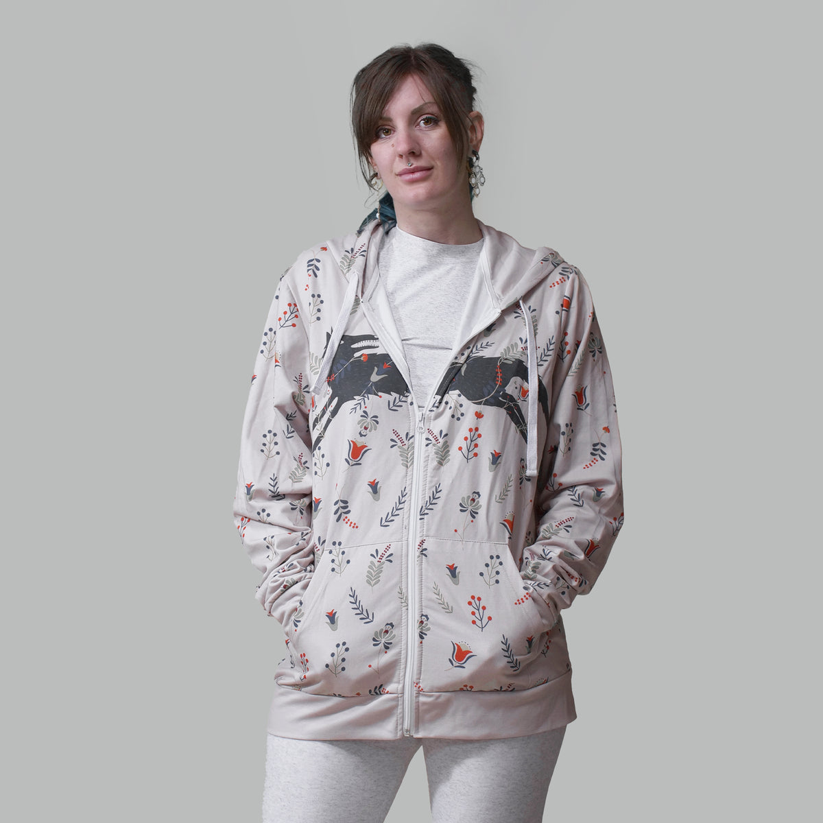 Fenrirs Binding Zip Hoodie – Valhyr